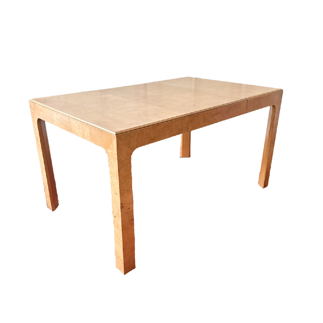 1980s Henredon 'Scene Two' Burlwood Table – Moonpool Modern
